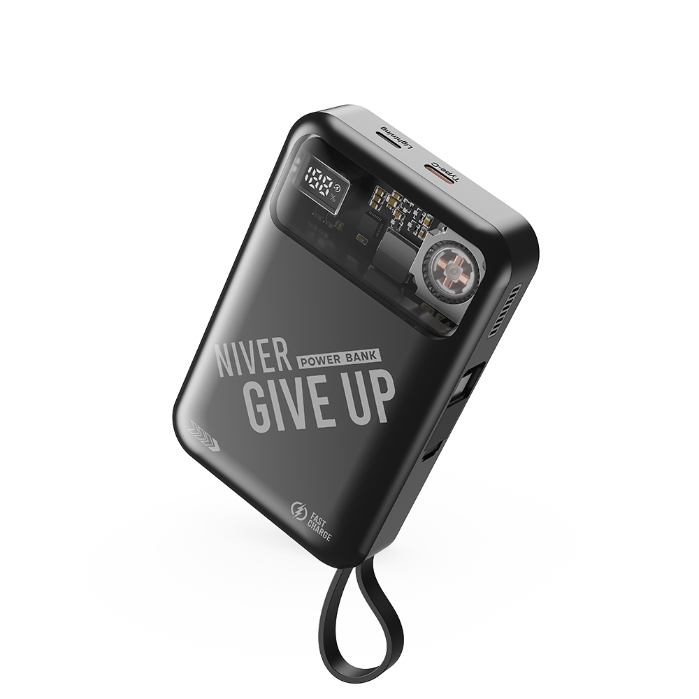 ICEMAG Magsafe Power Bank with Build in Cable F3 - dongjupower.com